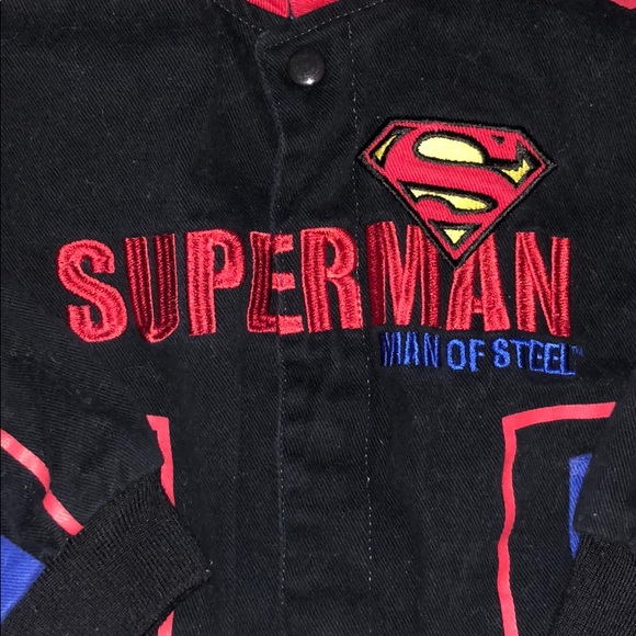 DC Comics | Jackets & Coats | Superman Heavy Jacket | Poshmark
